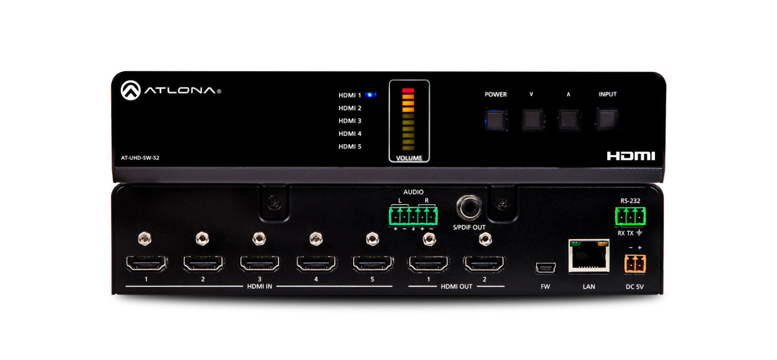 4K/UHD 6-Input Multi-Format Switcher