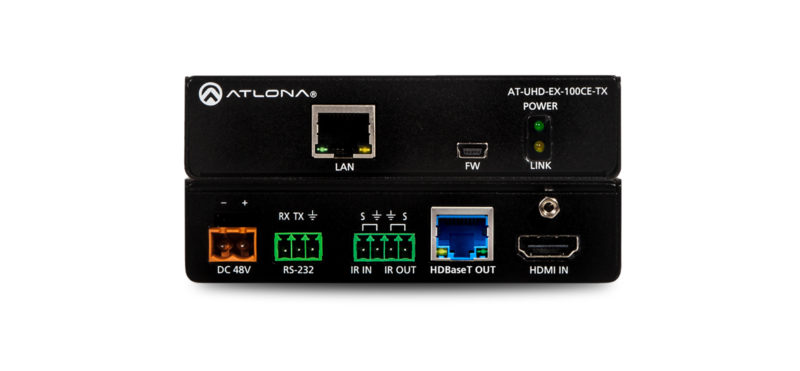 4K HDMI Over 100M HDBaseT Transmitter with Ethernet, Control and PoE