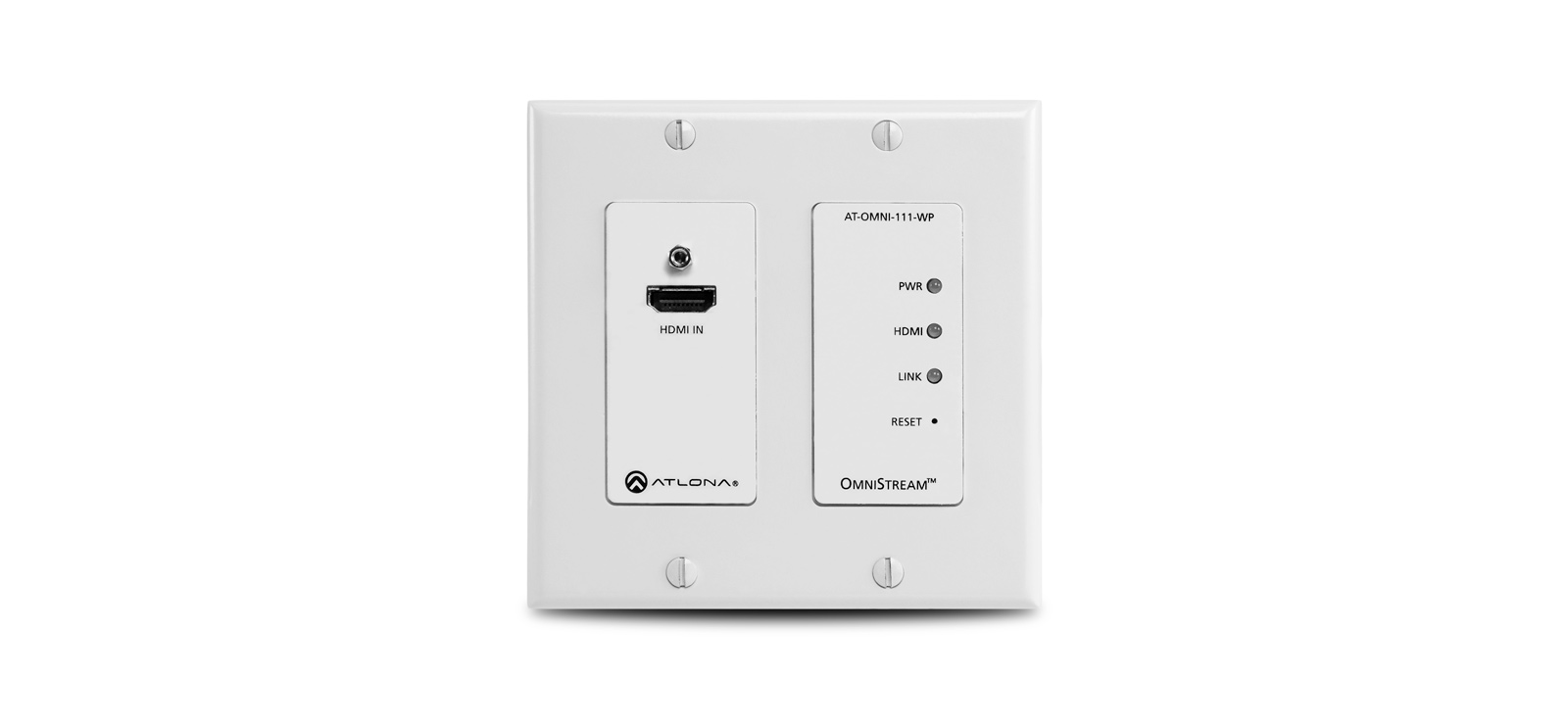 Wallplate Networked AV Encoder - Atlona® AV Solutions - Commercial ...