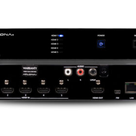AT-HDR-SW-52: 4K HDR 5x2 HDMI Matrix Switcher